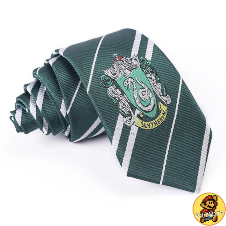 Corbata Harry Potter casa de Slytherin – PokePlush