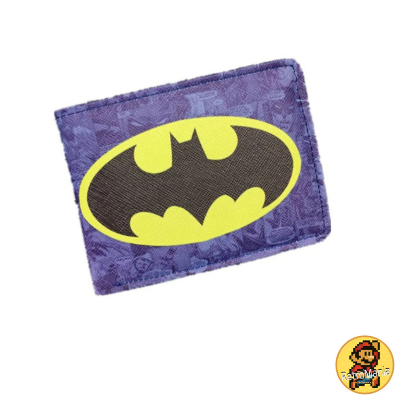 Billetera Batman Logo azul – PokePlush