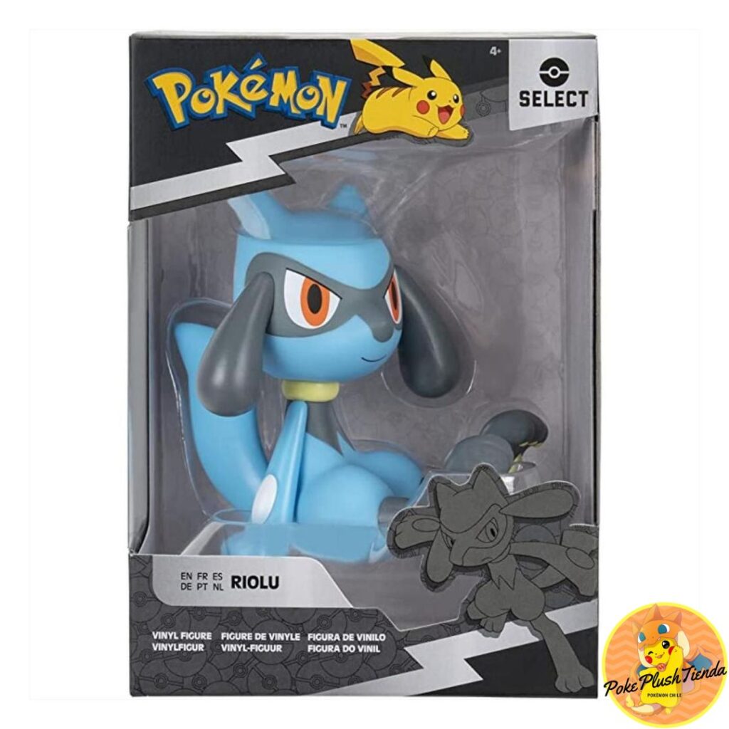 Figura Riolu Pokémon Vinilo Pokeplush
