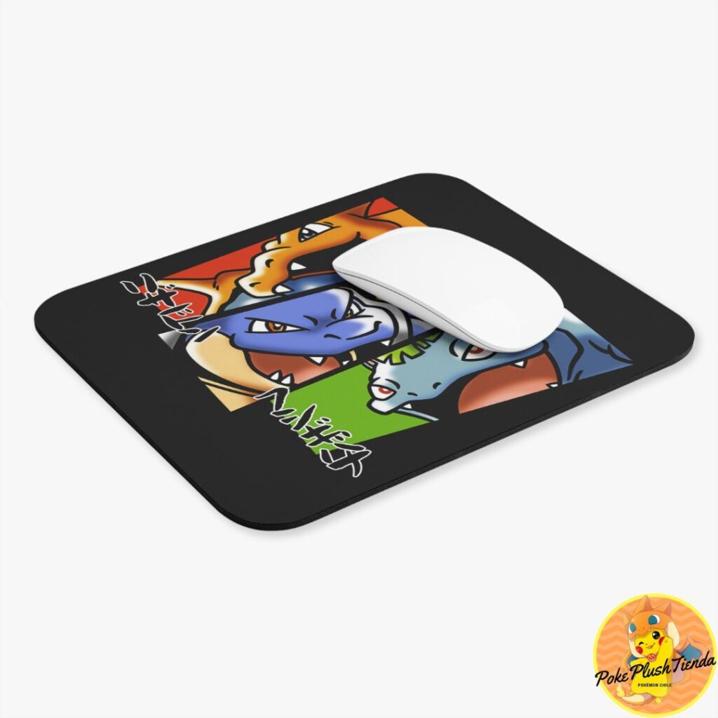 Mouse pad evoluciones Pokémon Venasaur Charizard Blastoise – PokePlush
