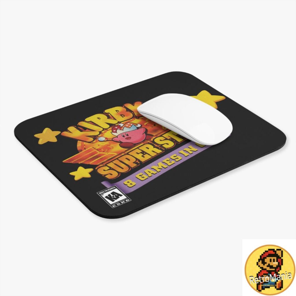 Mouse Pad Kirby Super Star Super Nintendo – PokePlush