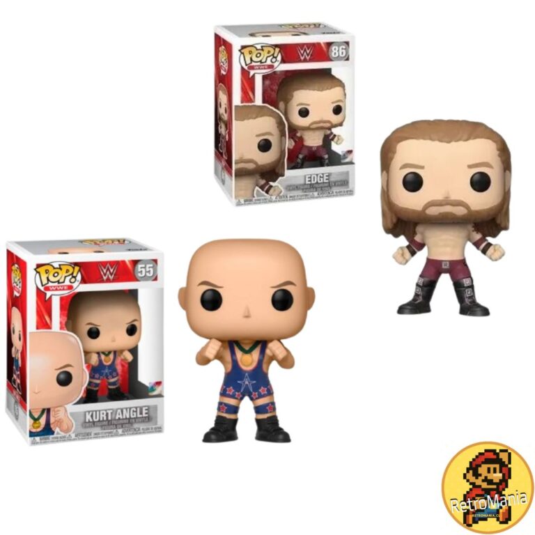 Pack 2 Funko Pop Wwe Kurt Angle y Edge – PokePlush