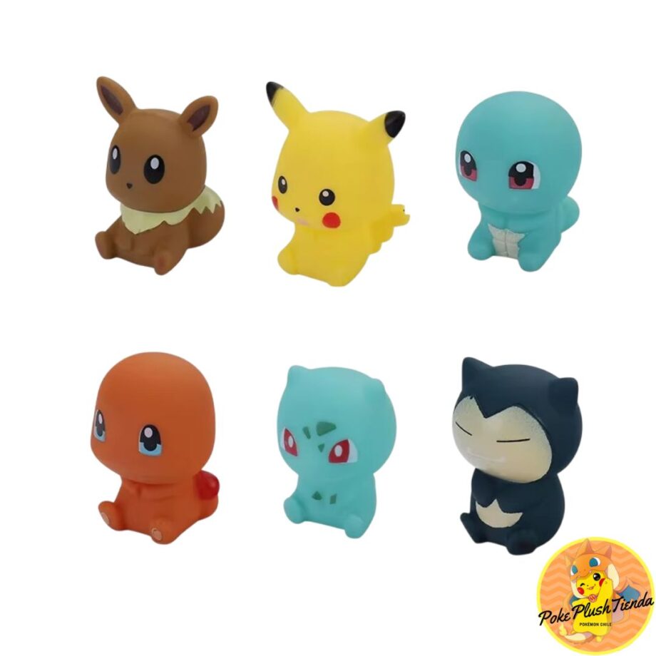 Set 6 Figuras Pokémon – PokePlush