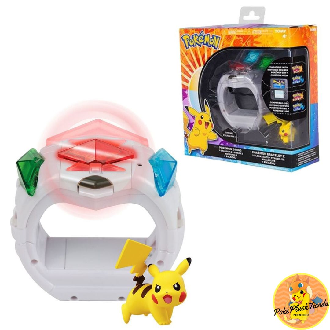 Pokémon Z-Ring Sol y Luna compatible con Nintendo 3ds y 2ds – PokePlush